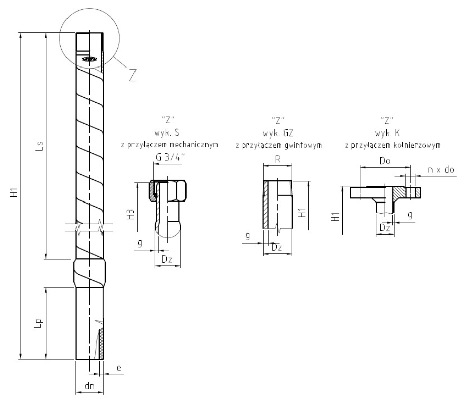 Gas Risers - RADIATYM - monobloki, kompensatory, połączenia PE-Stal